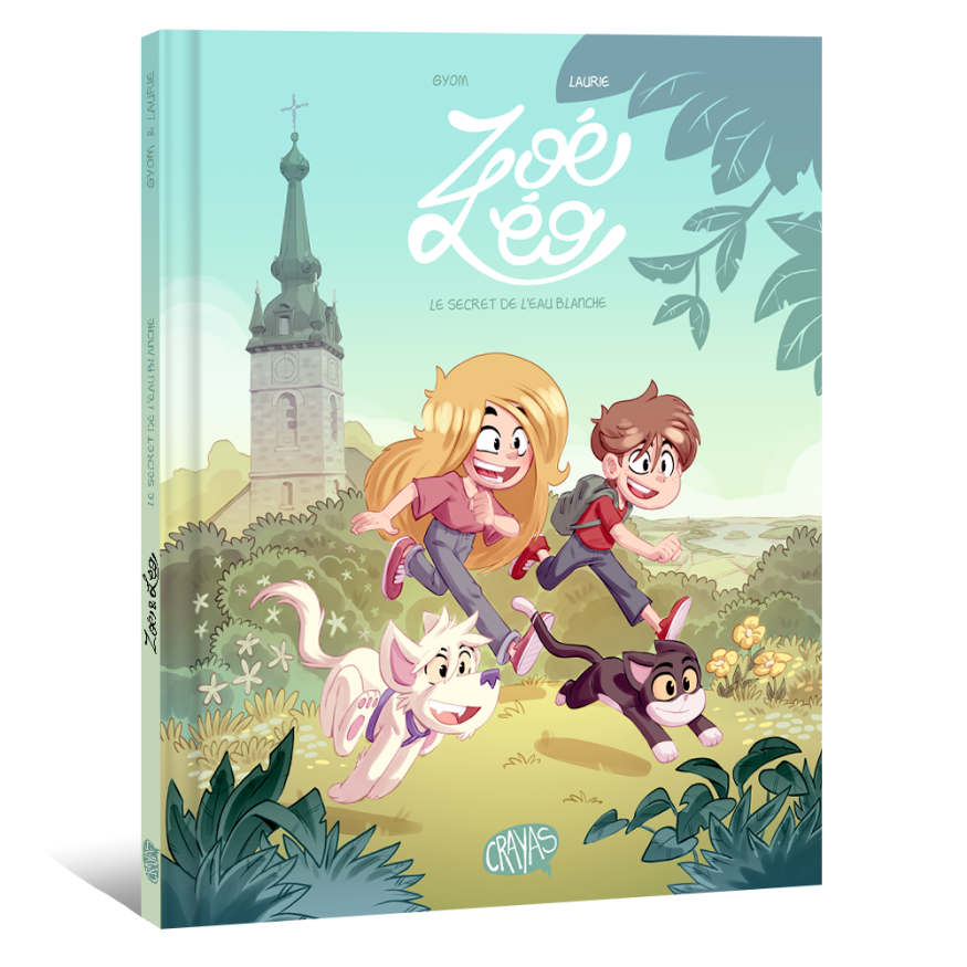 Le dessinateur Gyom présente les premières aventures de Zoé et Léo en ...